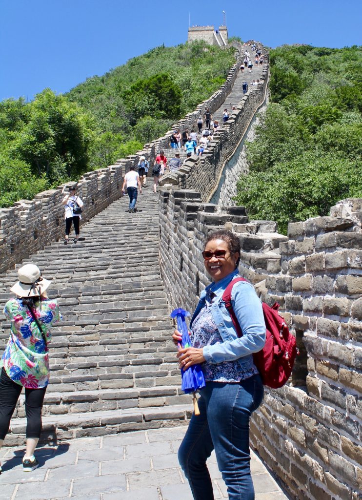 Climbing The Great Wall of China - Mollywozhere